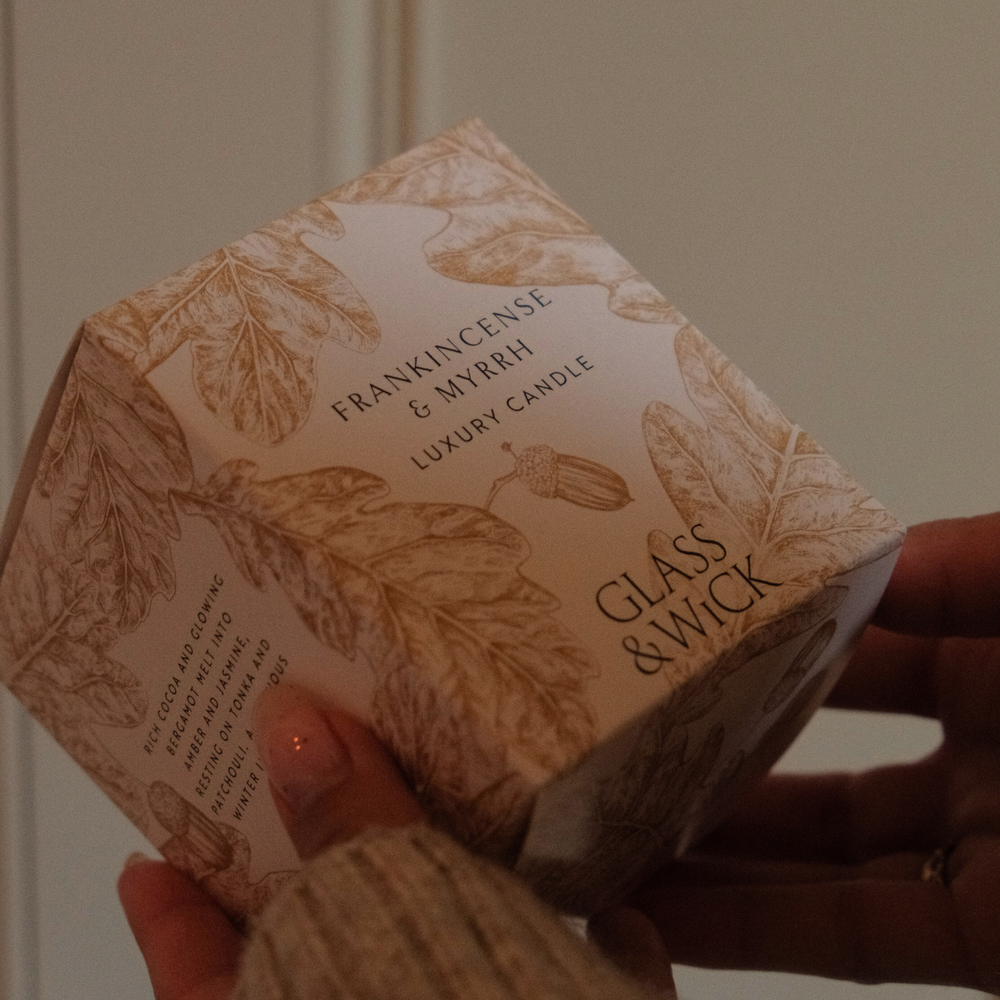 Frankincense & Myrrh Amber Candle