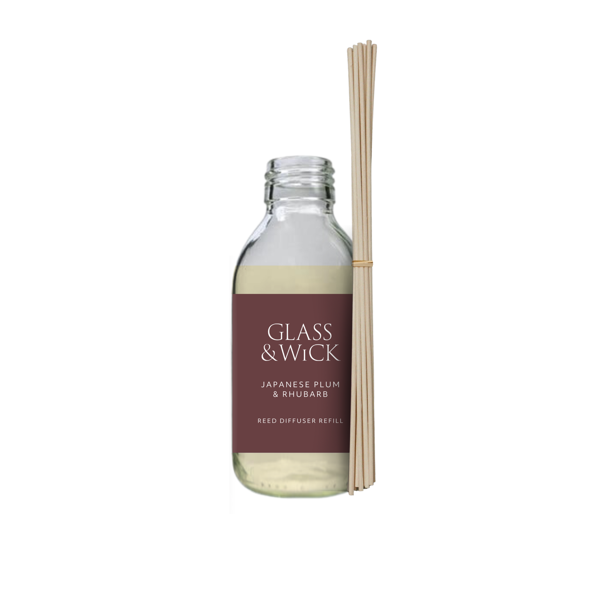 Japanese Plum & Rhubarb Reed Diffuser Refill